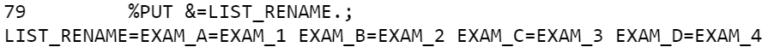 Dynamically Rename Multiple Column Names In Sas Sas Example Code