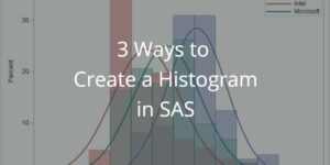 3 Easy Ways to Create a Histogram in SAS - SAS Example Code