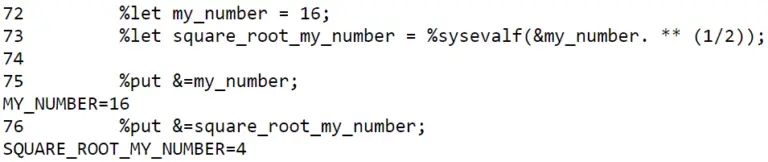 How to Easily Calculate the Square Root in SAS [Examples]
